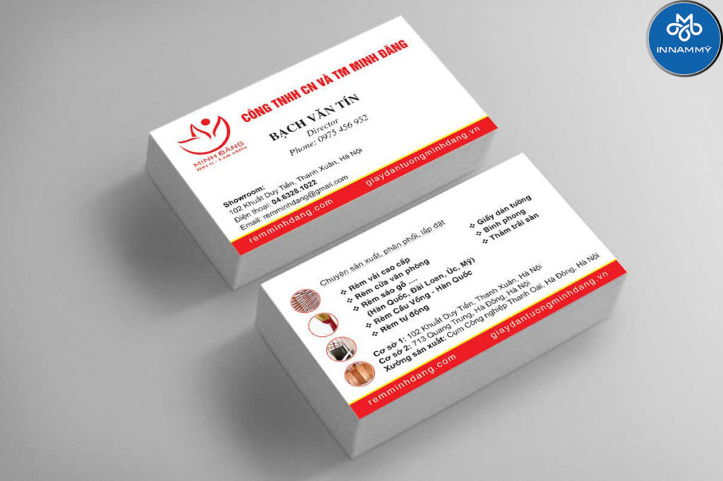 In card visit cho doanh nhân tạo sự khác biệt về đẳng cấp